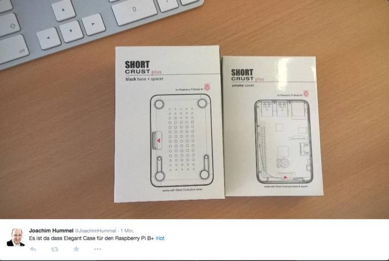 Short Crust Plus Case für den Raspberry PI B+ – IT-News