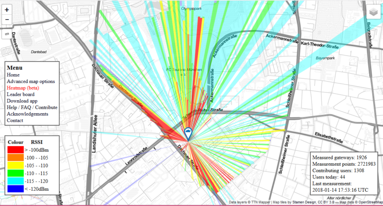 Reichweiten Messung für LoRa Nodes - IT-News